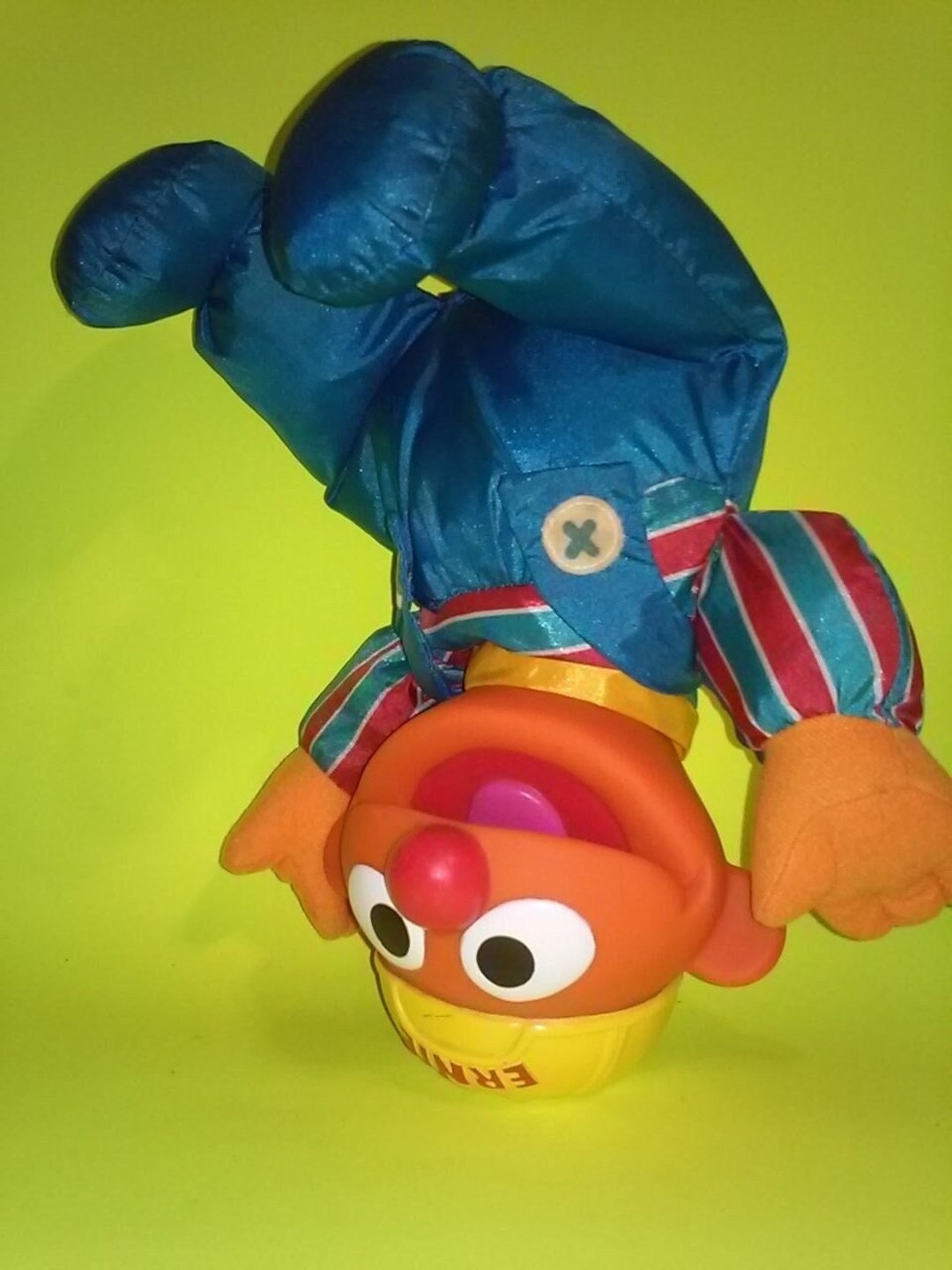 Ernie Plush Tumbling Figure - Etsy