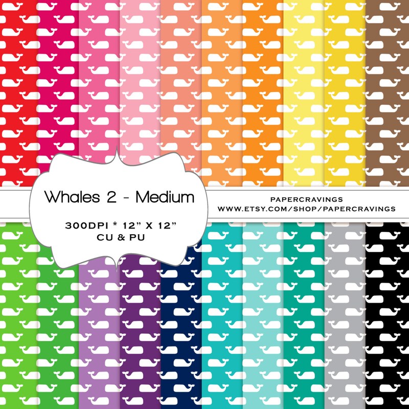 Preppy Whale Party - Etsy