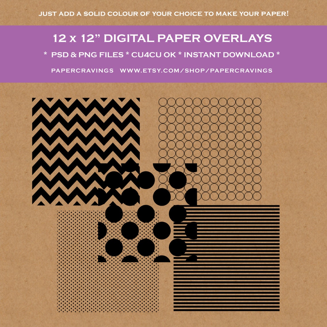 Digital Paper Overlay Paper Template Chevron Polka Dot Stripe Jumbo Dot ...
