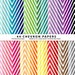 Chevron Digital Paper Pack 12" X 12" Commercial and Personal Use ...