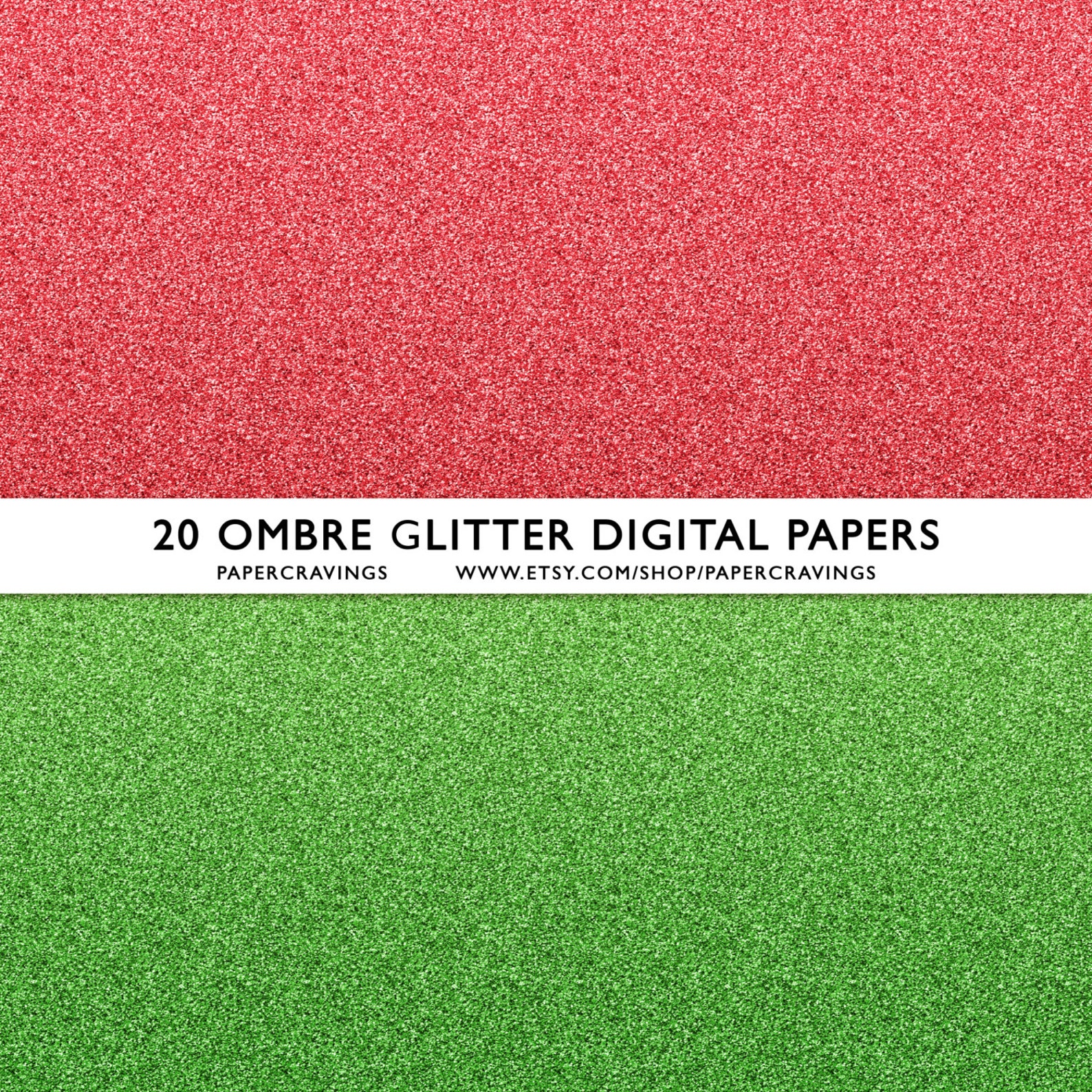 Glitter Digital Paper Ombre 12" X 12" Commercial & Personal Use Gold ...