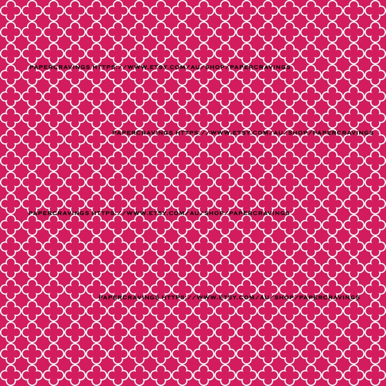 Digital Paper Overlay Paper Template Chevron Polka Dot Quatrefoil ...