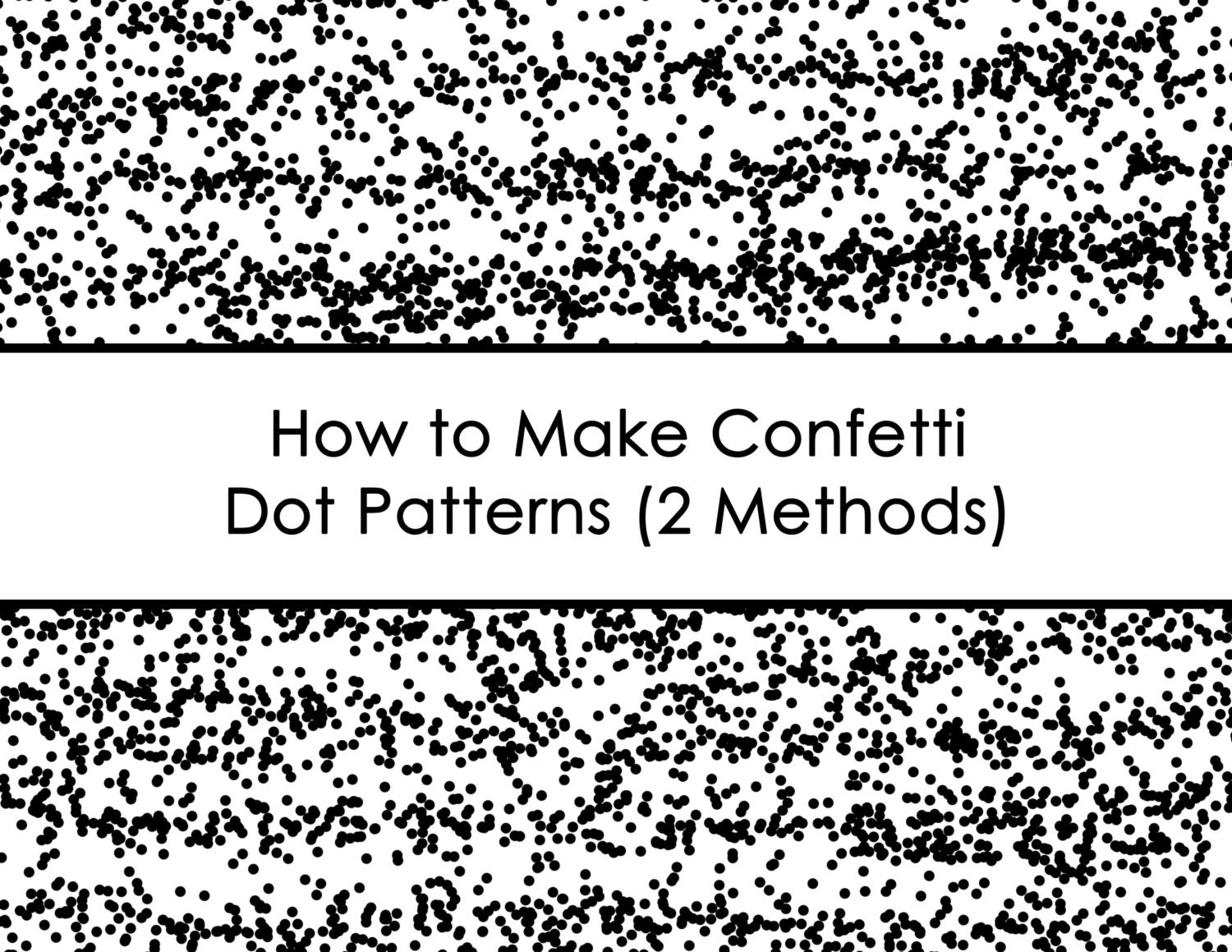 How to Make Confetti Patterns in Photoshop Ecourse Allaboutthehouse How ...