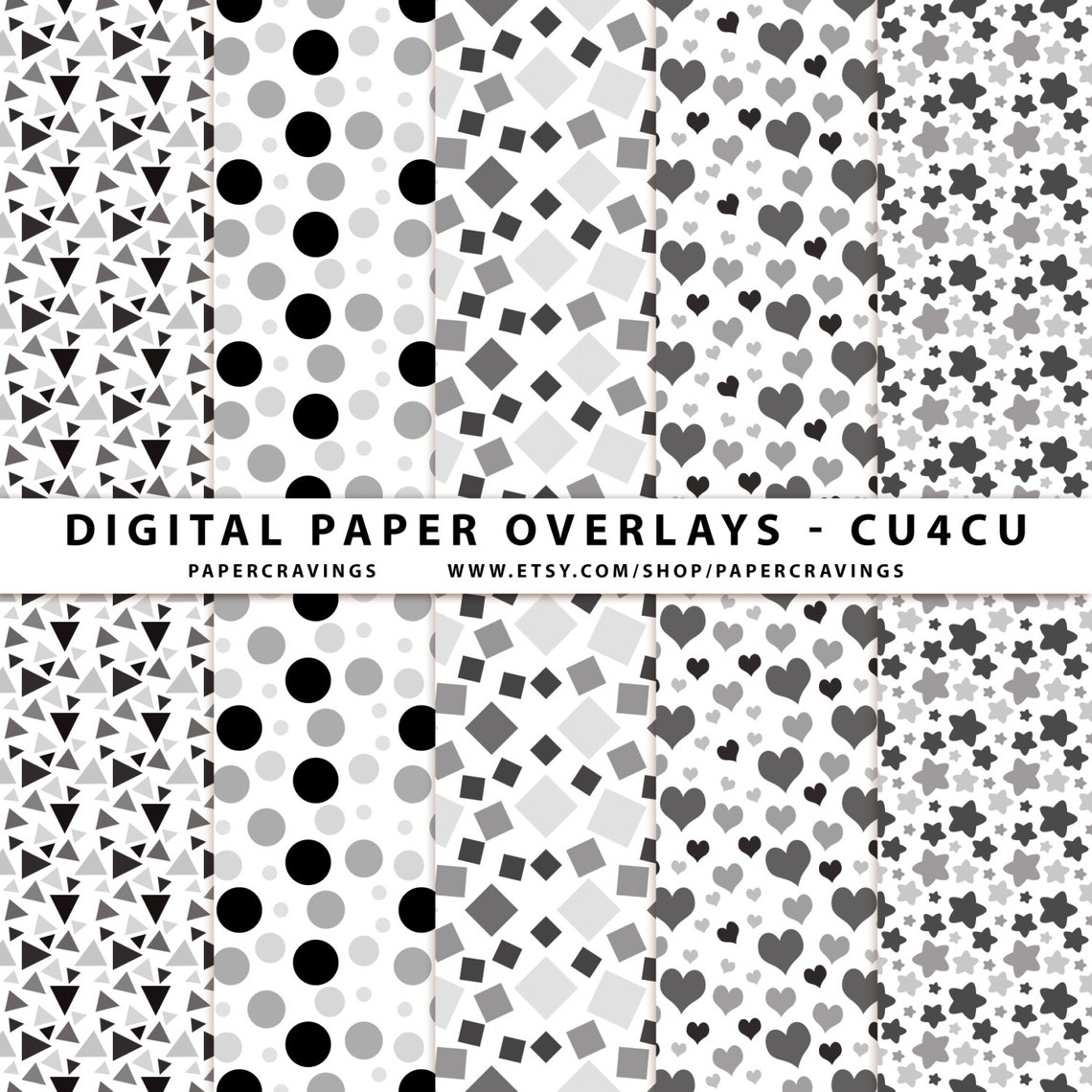 Confetti Digital Paper Overlay Paper Repeating Pattern Photoshop Dot ...