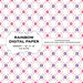 Rainbow Digital Paper Pack 12" X 12" Commercial and Personal Use ...