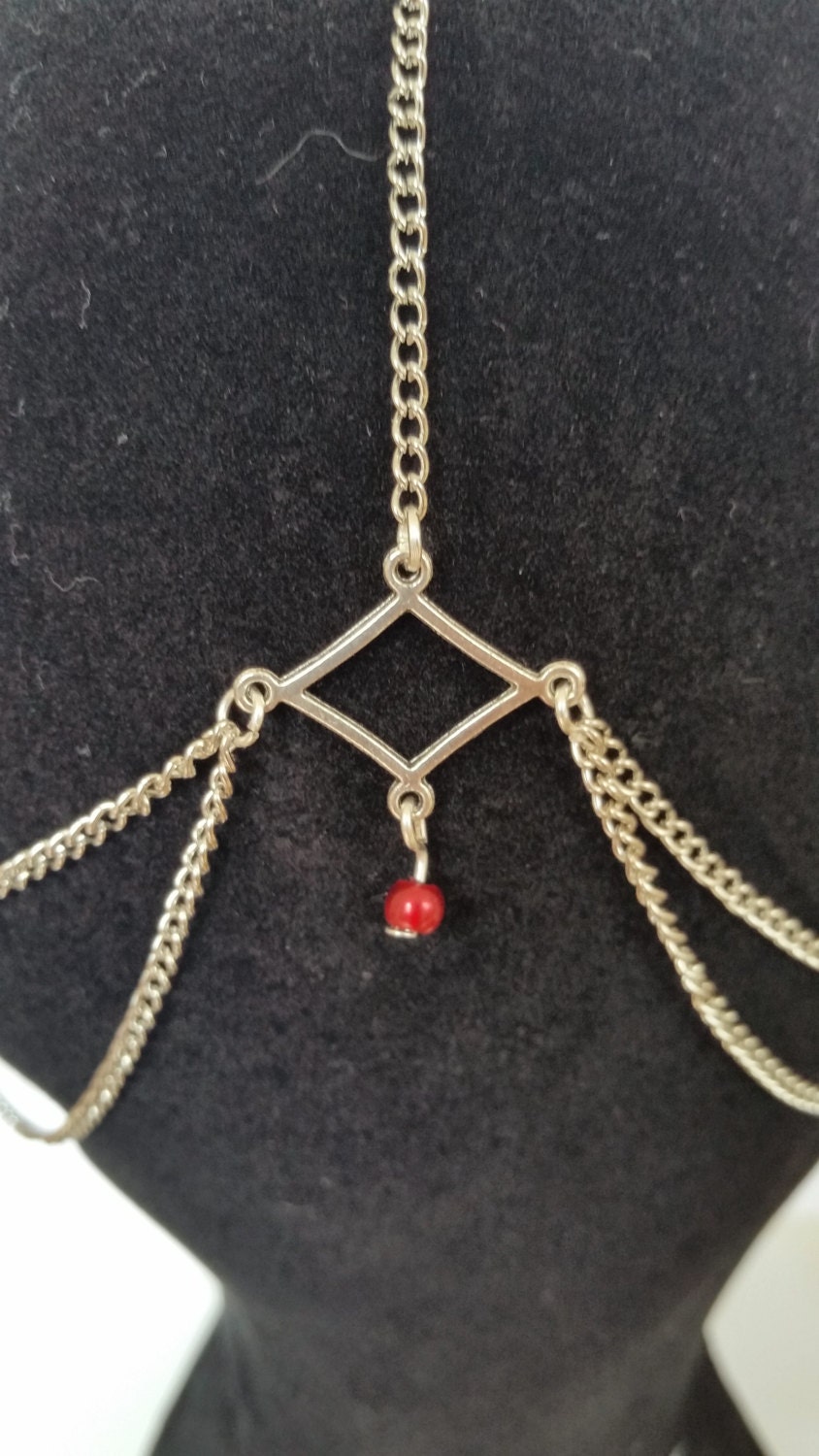 Rose Head Chain - Etsy