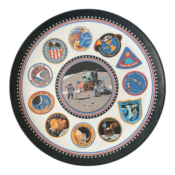 Moon Landing Plate - Etsy