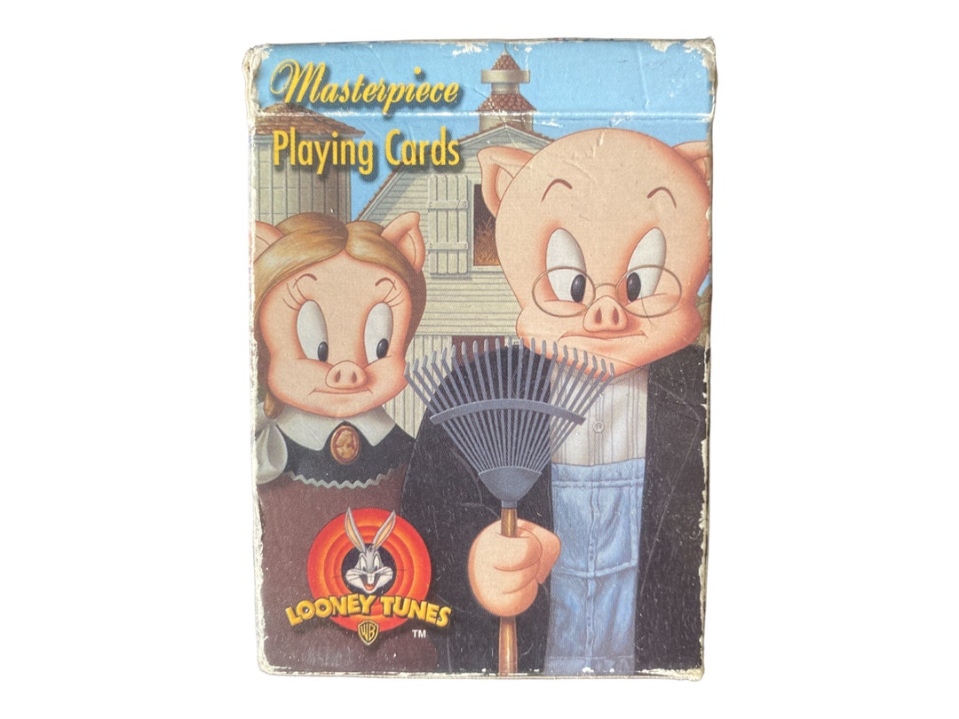 Looney Tunes 2000 Masterpiece Playing Cards Complete Deck - Etsy