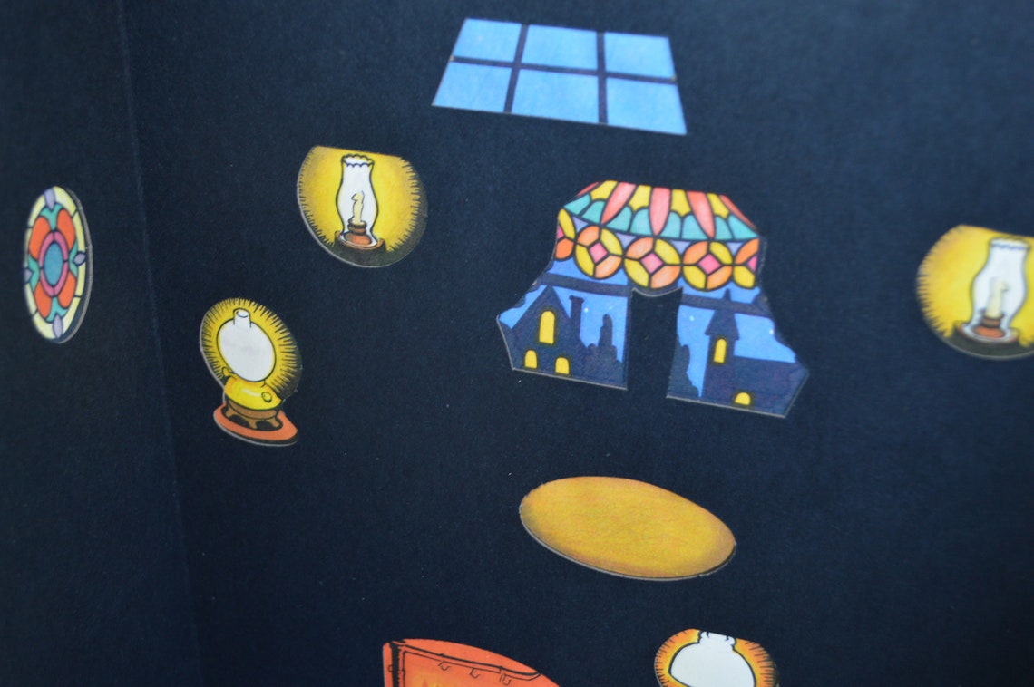 HTF Holly Hobbie Magic Glow Colorforms Doll House American | Etsy