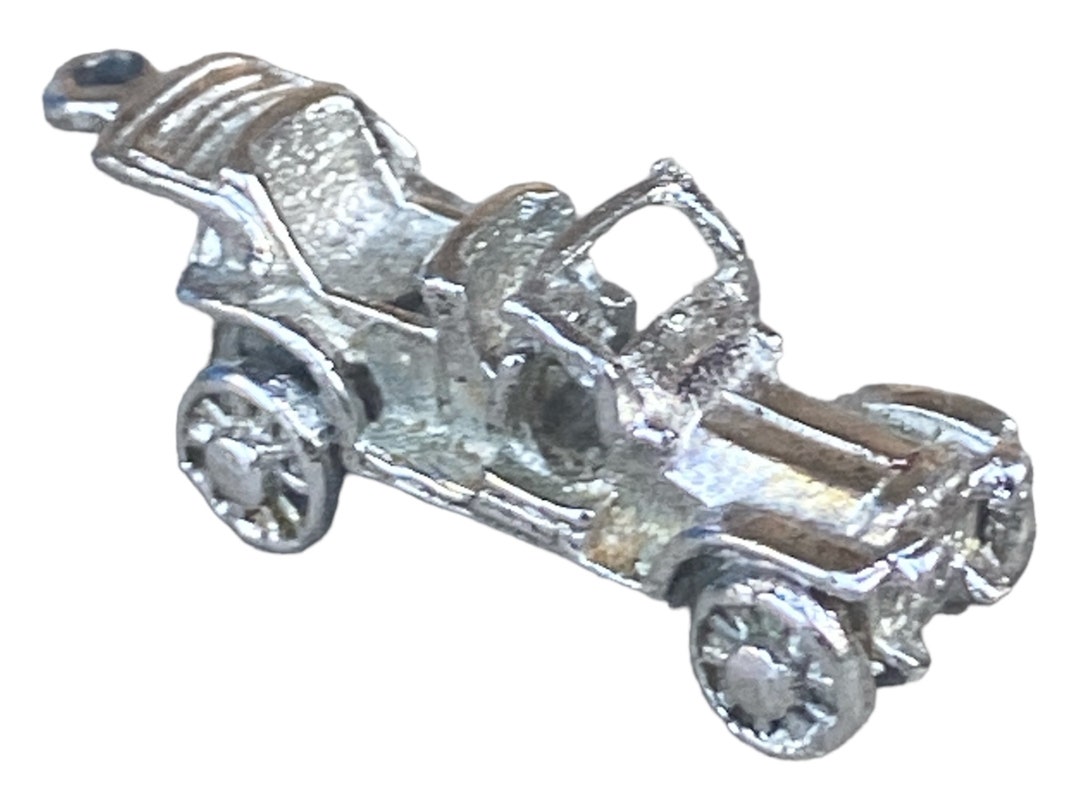 Vintage Old Car Charm Sterling Silver Jewelry - Etsy