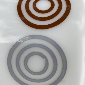 Pyrex Cosmopolitan Casserole Dish Promotional Atomic Circles With Lid ...
