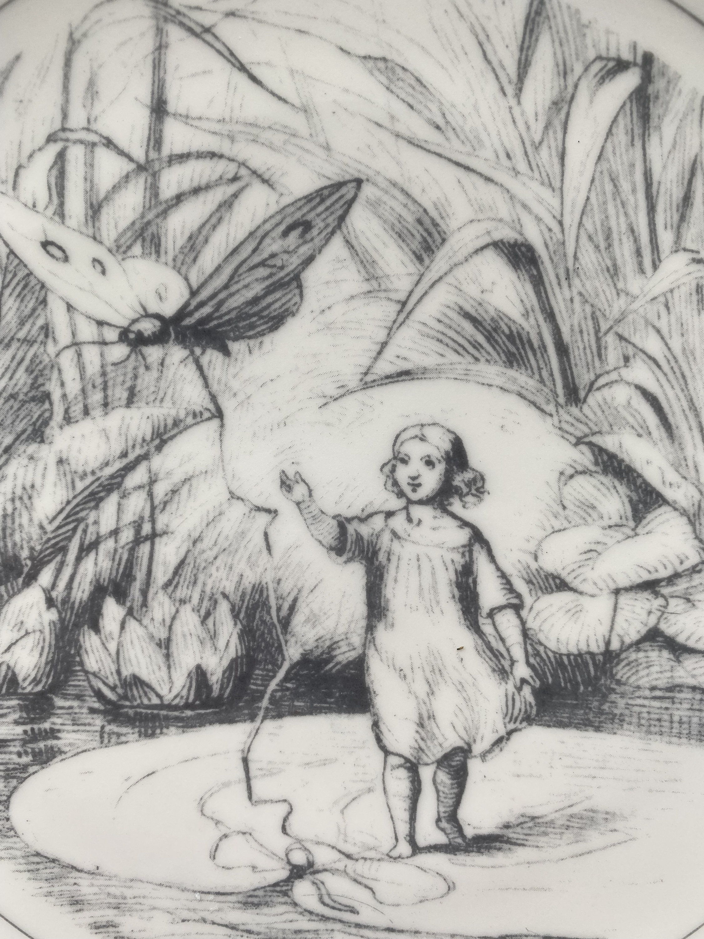Copenhagen Porcelain Hans Christen Anderson Fairytale Pencil Drawing ...