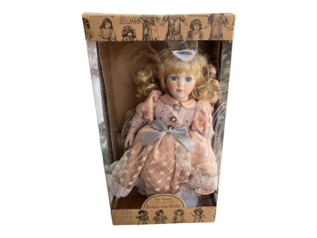 House of Louis Nichole Heirloom Collection Doll Kurt Adler Victorian ...