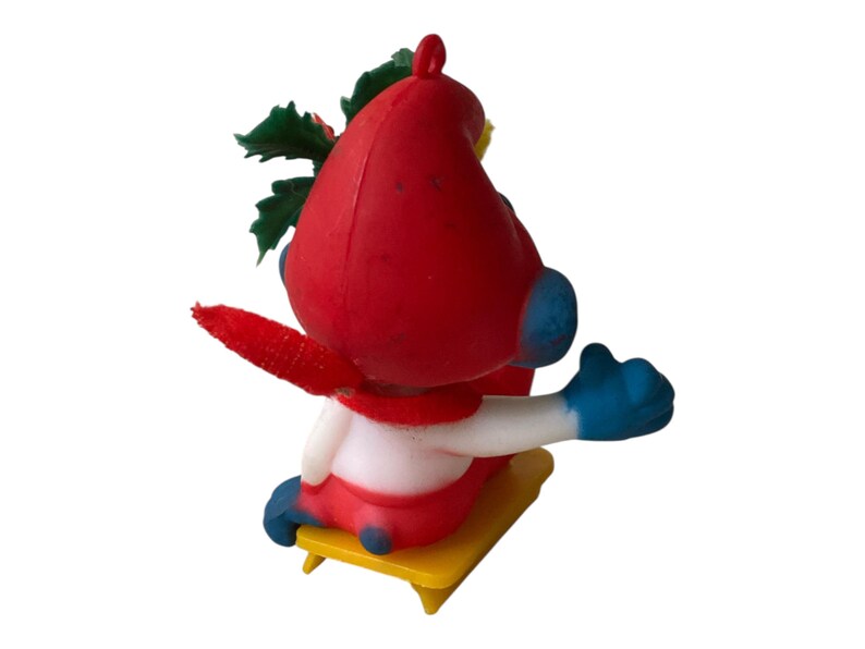 Vintage Peyo Plastic Alderbrook Christmas Ornaments Made in Hong Kong ...