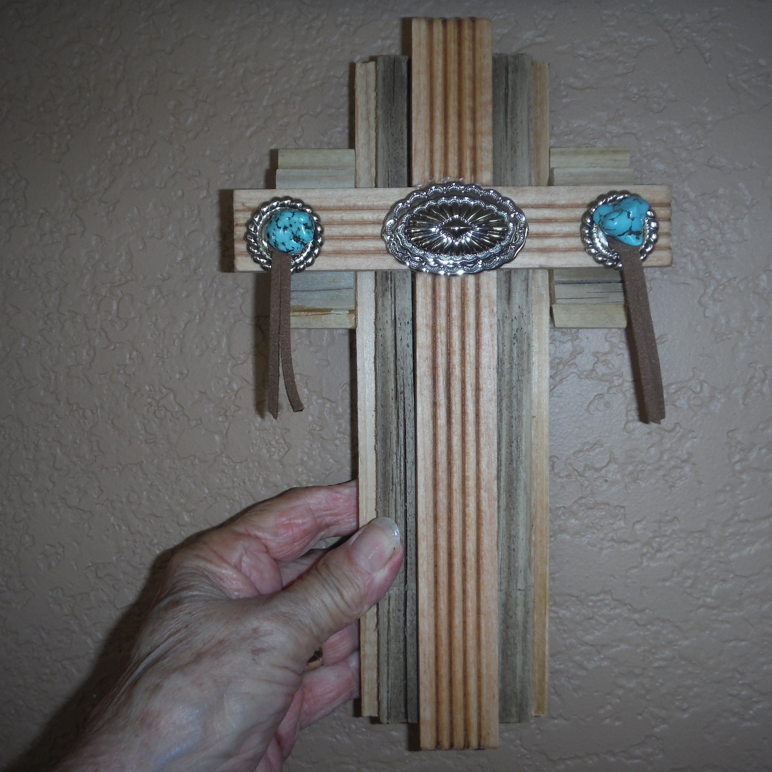 Native American Inspired Design on Barn Wood Cross. - Etsy