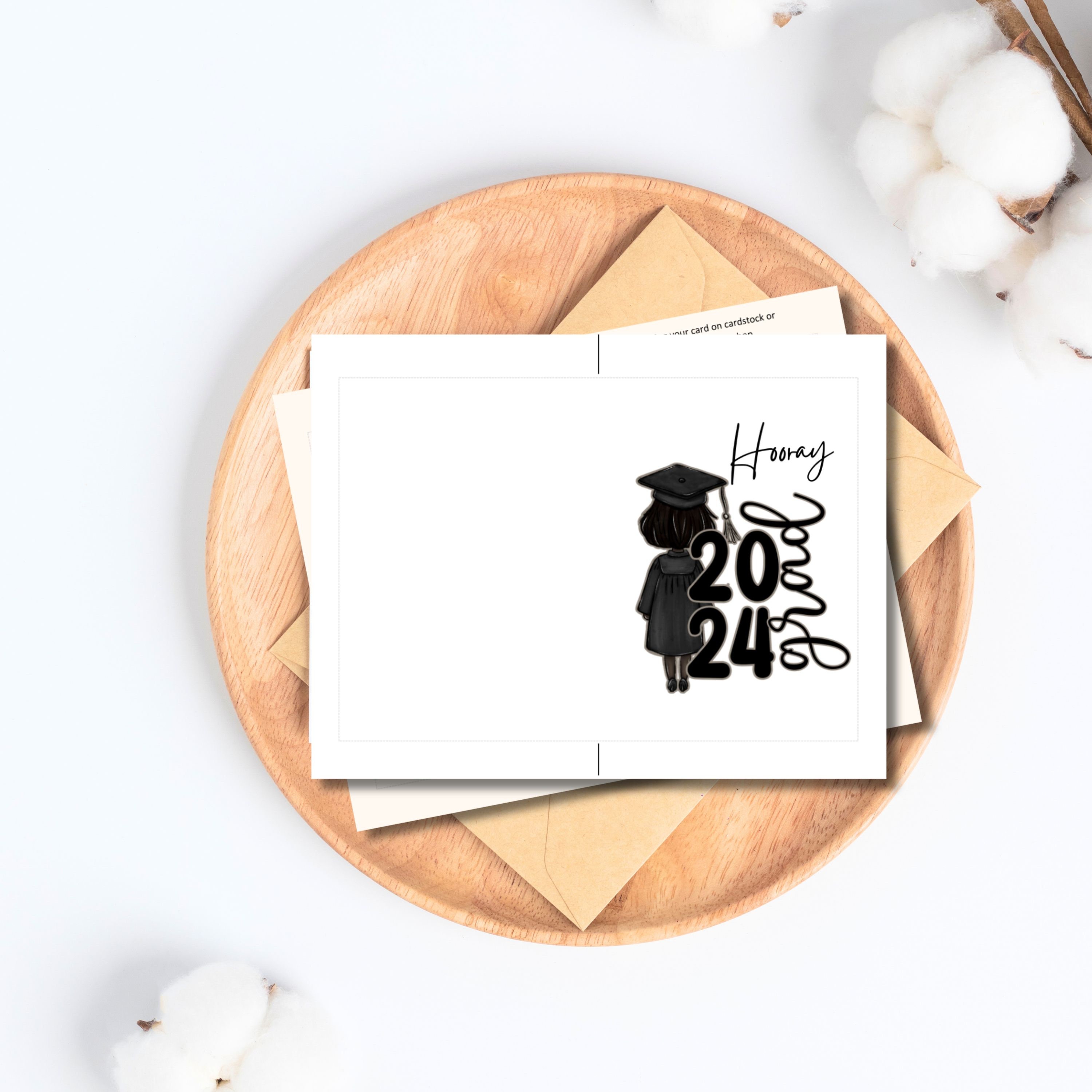 Graduation Card Printable for 2024 High School and College Graduates ...