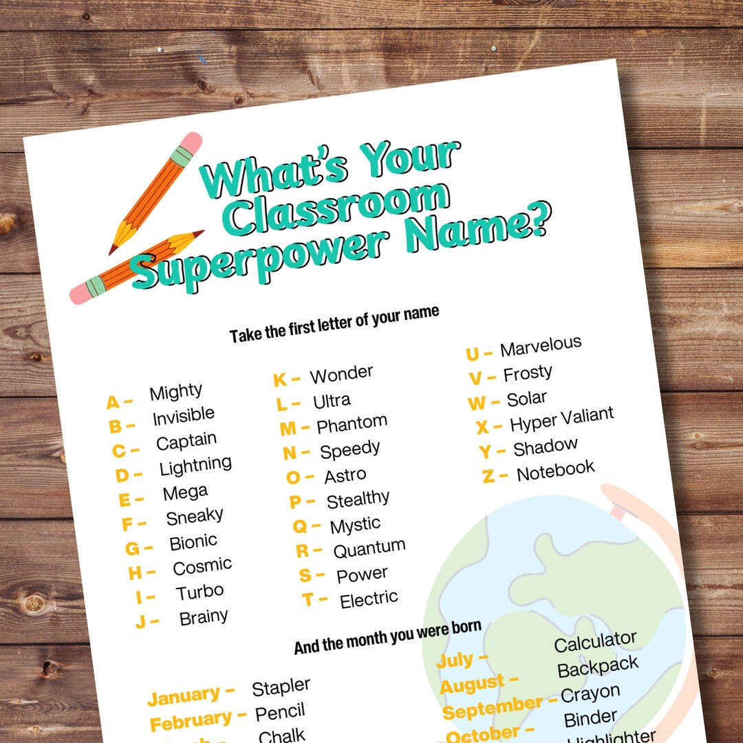 First Day of School Name Game Printable + Name Tags – Back to School ...