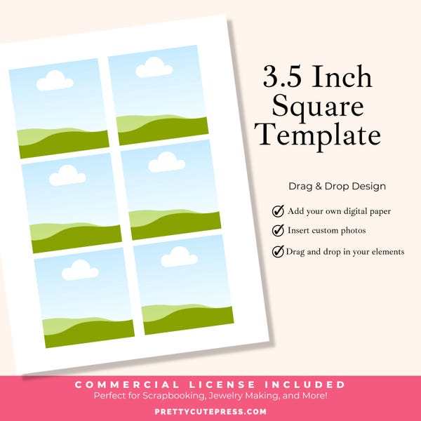 3.5x3.5 Picture Frame - Etsy