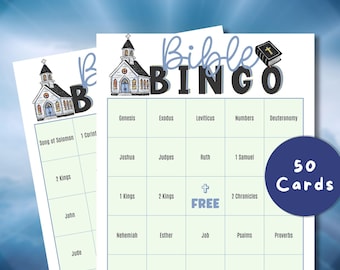 Christian, Family ,bingo ,games, Fun, Church - Etsy