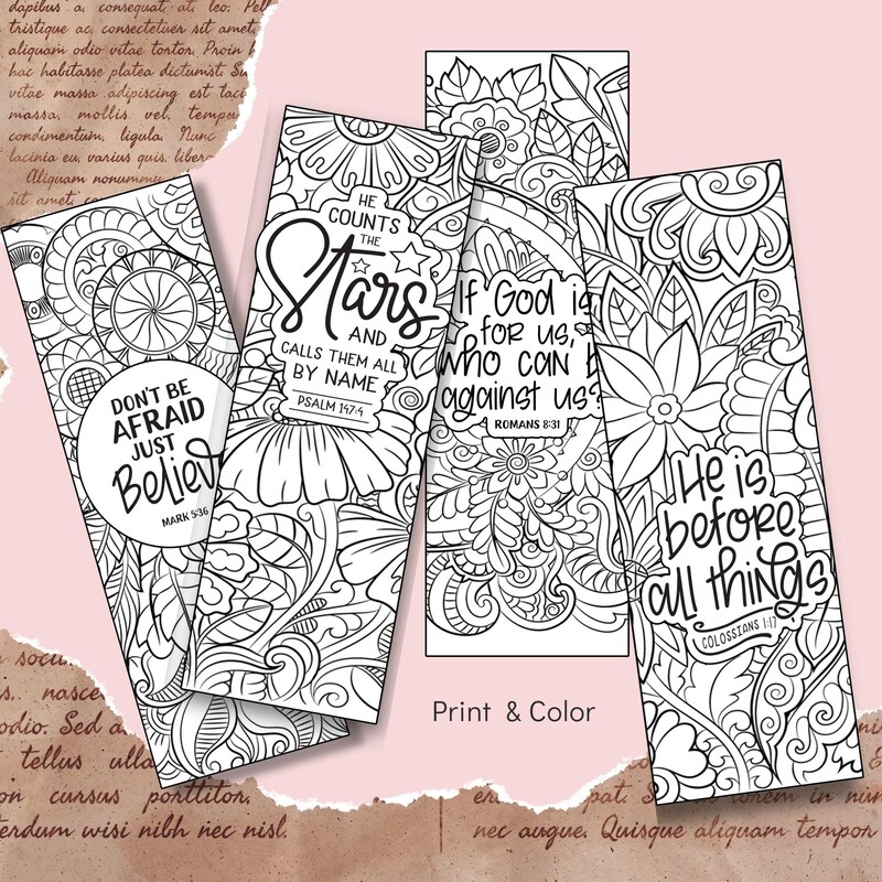 Inspirational Book Marker - Etsy