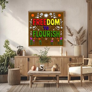 Collaborative Coloring Poster - Juneteenth Community Art Project ...