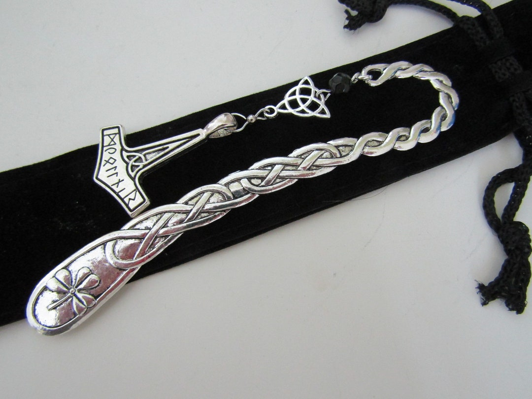 Viking Bookmark - Thors Hammer - Celtic - Pagan - Etsy