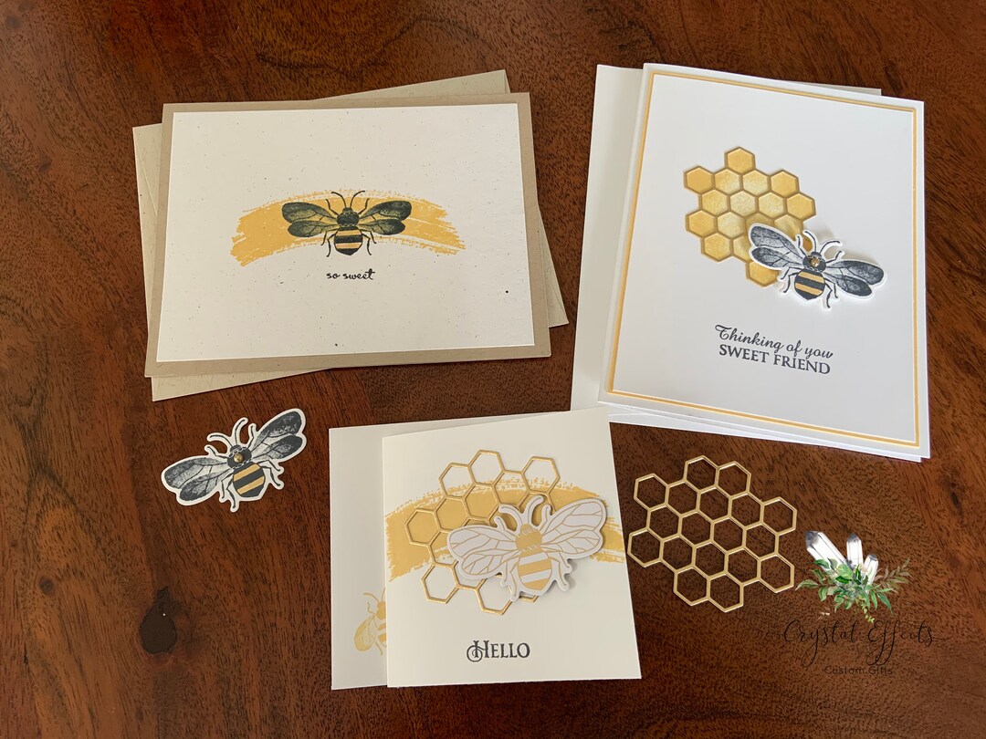 DIY Card Kit | Handmade Card Kit | Stampin Up! Kit | Floral Card Kit ...