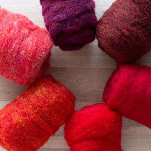 Needle Felting Wool Felter's Palette Oranges 1 Oz. | Etsy