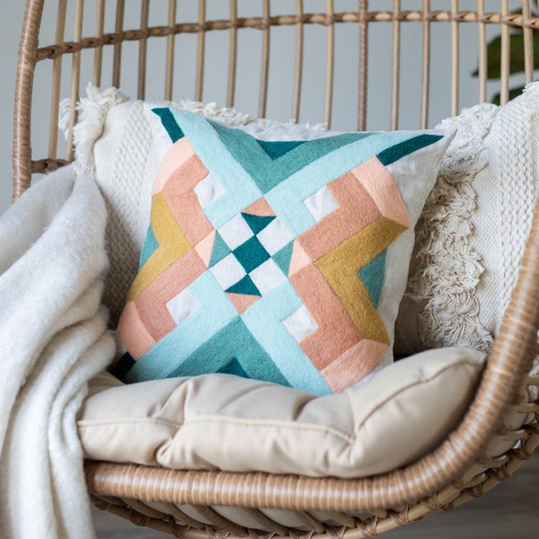 Geometry Pillow - Etsy