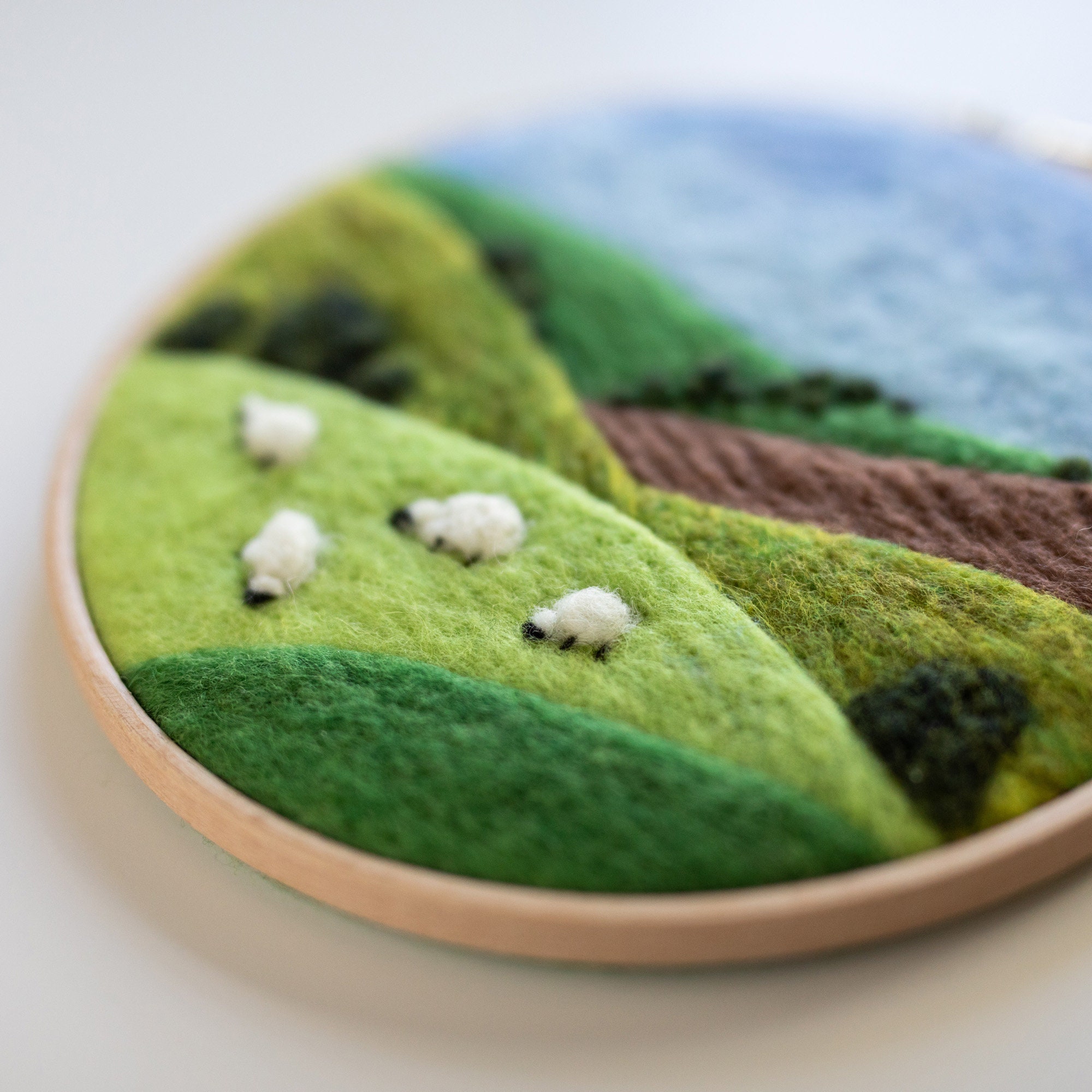 Grazing Sheep Needle Felting Tutorial - PDF Pattern - Instant Download ...