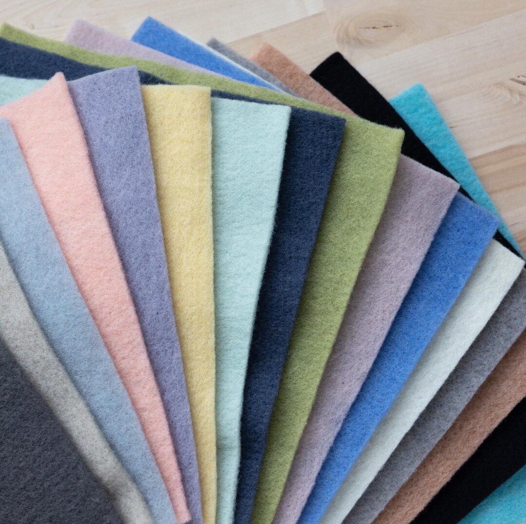 Wool Prefelt for Needle Felting - Felter's Canvas - 12 In. X 12 In ...