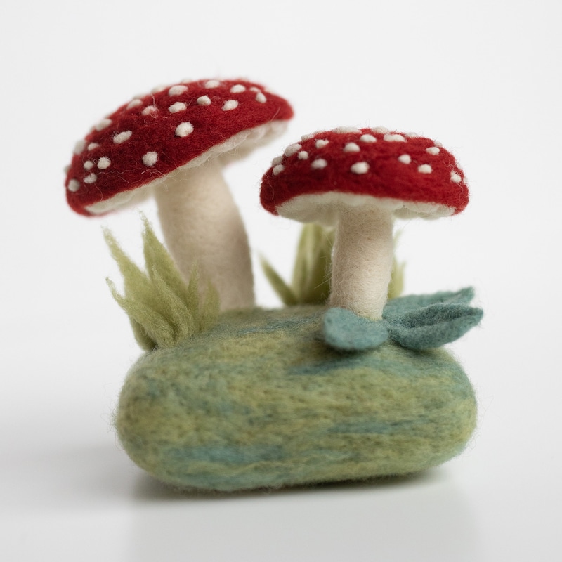 Felt Mushroom Kit Diy - Etsy