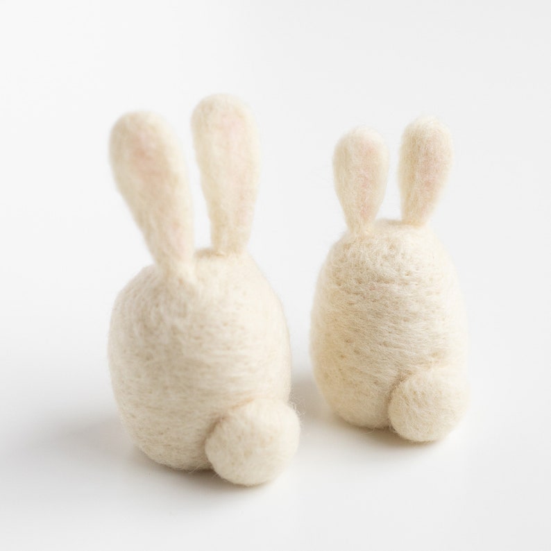 Bunny Friends Mini Needle Felting Kit - Easter or Spring DIY Craft Gift ...