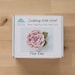 Pink Rose Mini Needle Felting Kit - Beginner Friendly With Video ...