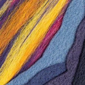 Mountain Sunset Needle Felting Tutorial - PDF Pattern - Instant ...