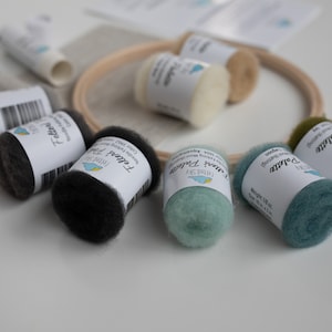 Coastal Waters Needle Felting Kit - Beginner Friendly - Includes Video ...
