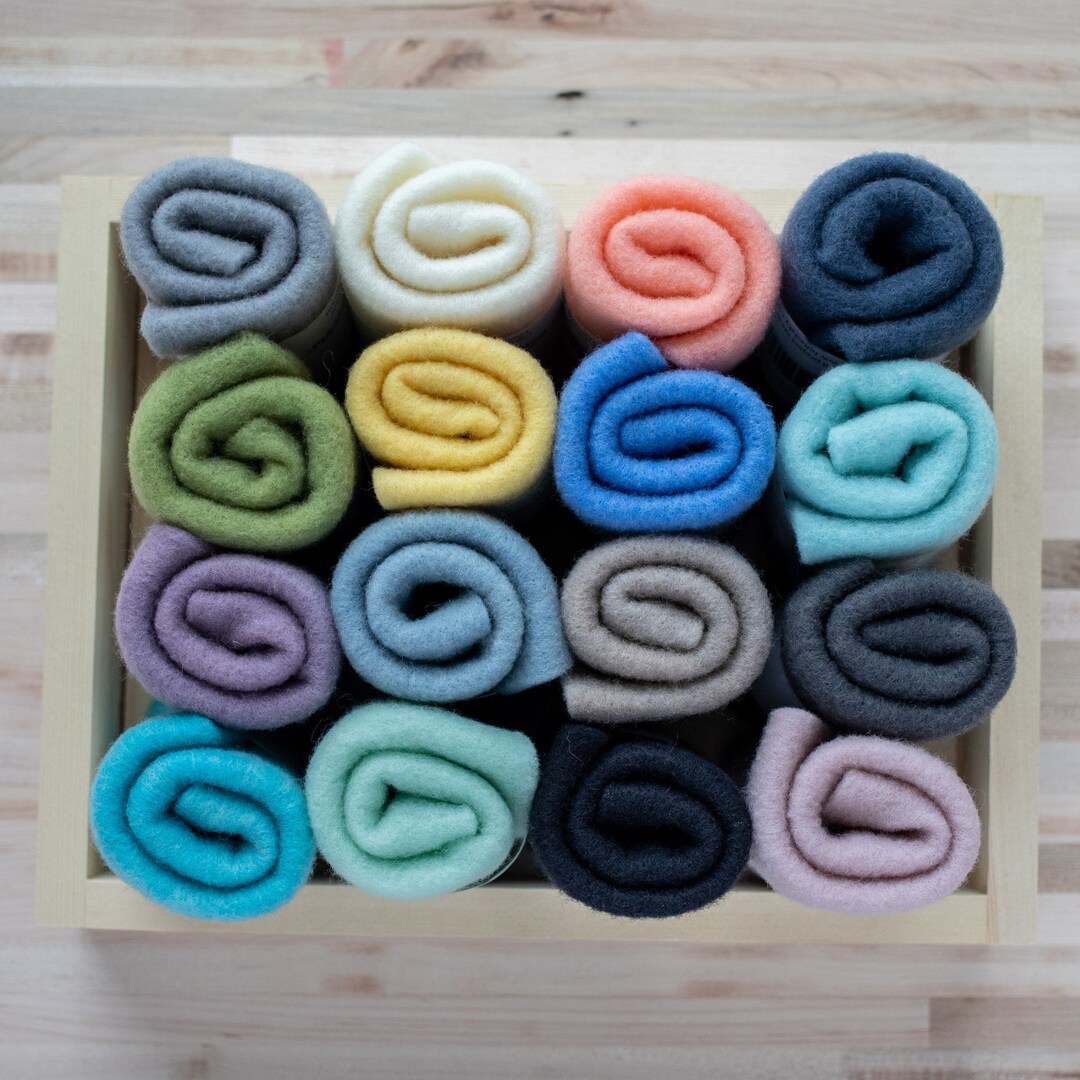 Wool Prefelt for Needle Felting Felter's Canvas 12 In. X 12 In. You ...