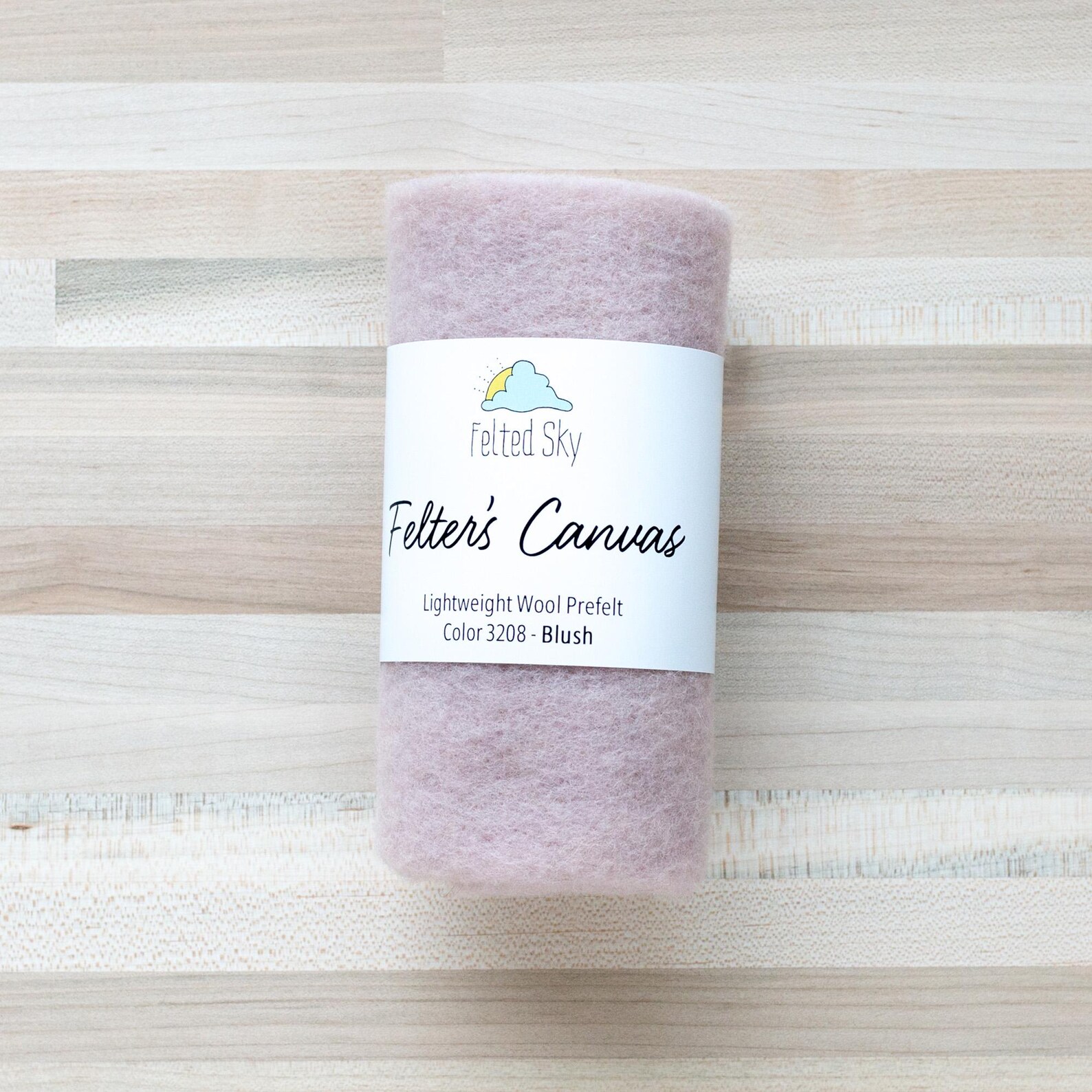 Wool Prefelt for Needle Felting - Felter's Canvas - 12 In. X 12 In ...