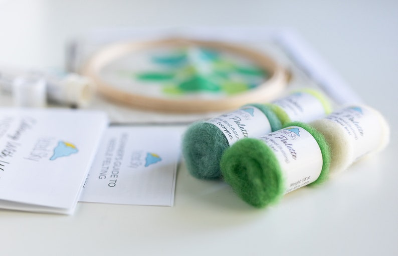 Money Plant Needle Felting Kit Beginner Friendly Coloring | Etsy