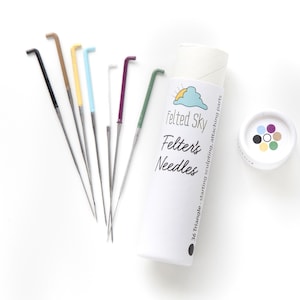 Variety Pack of Needles for Needle Felting - Seven Sizes Sampler: 36 ...