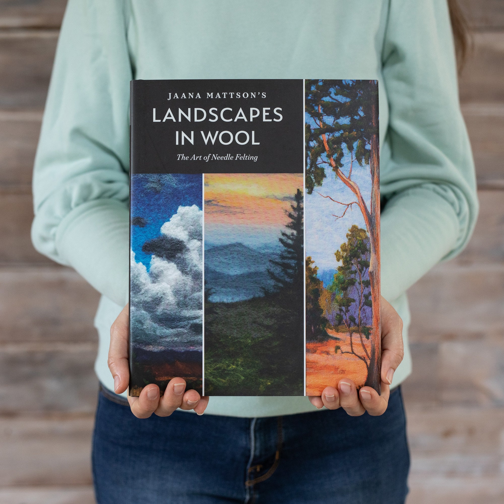 Landscapes in Wool: the Art of Needle Felting - Hardcover Book by Jaana ...