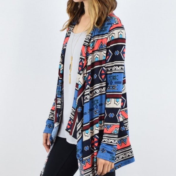 Aztec Cardigan Women - Etsy