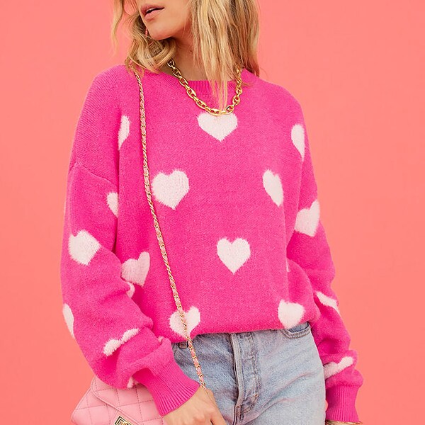 Fuzzy Pink Top - Etsy