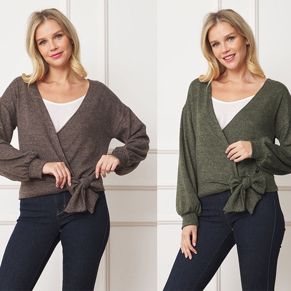 Surplice Top Sewing Pattern - Etsy