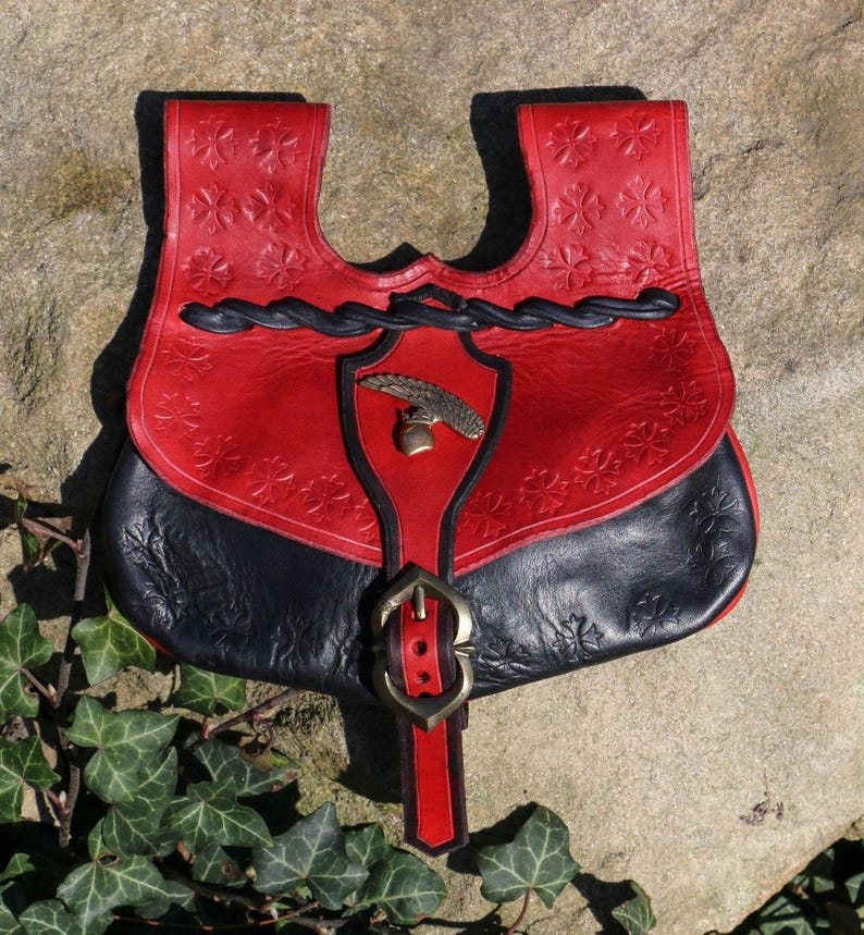 BAG Pouch KING Premysl MEDIEVAL Xivth Century Replica of Middle Ages ...