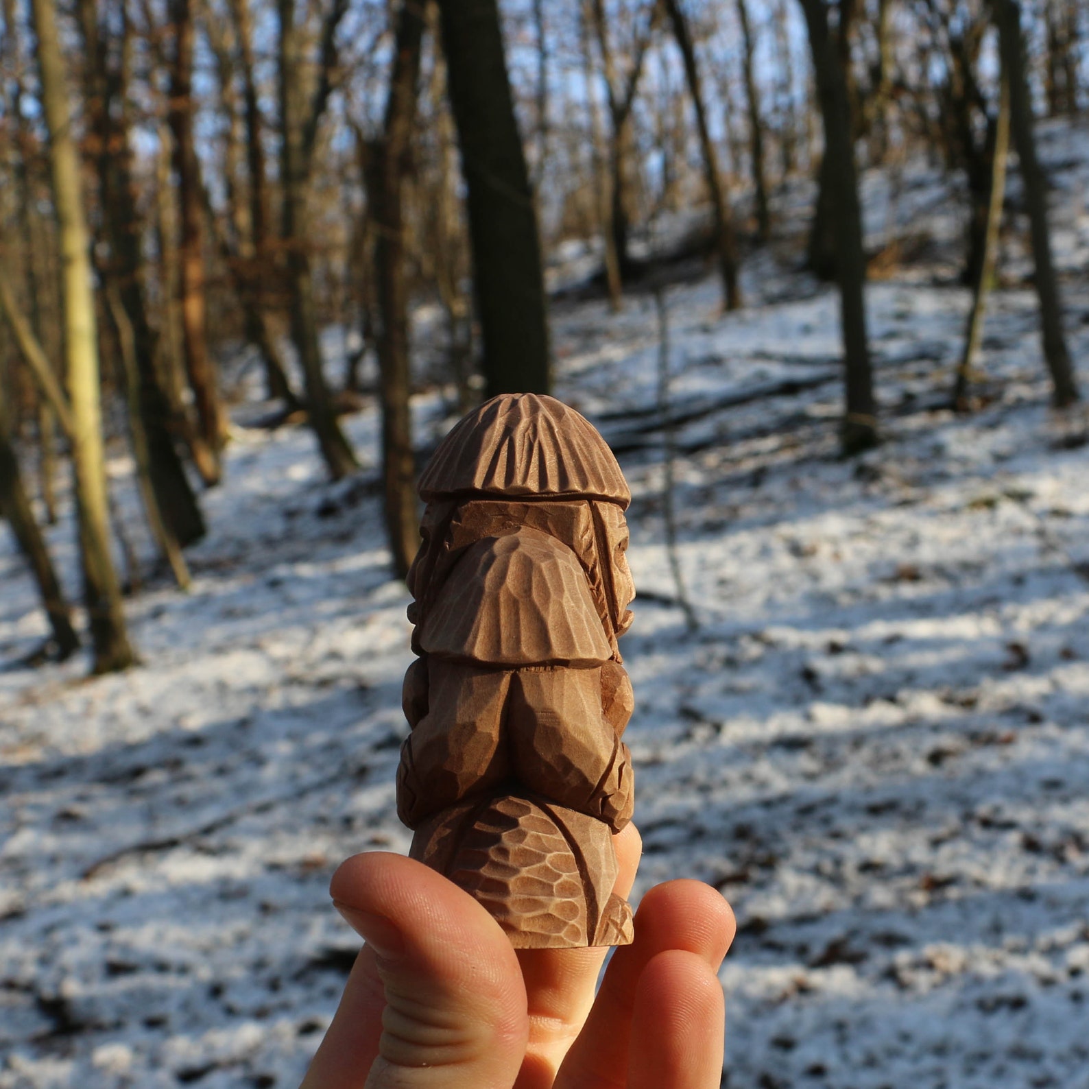 DOMOVOI Hand Carved Statue Domovik Slavic House Spirit - Etsy