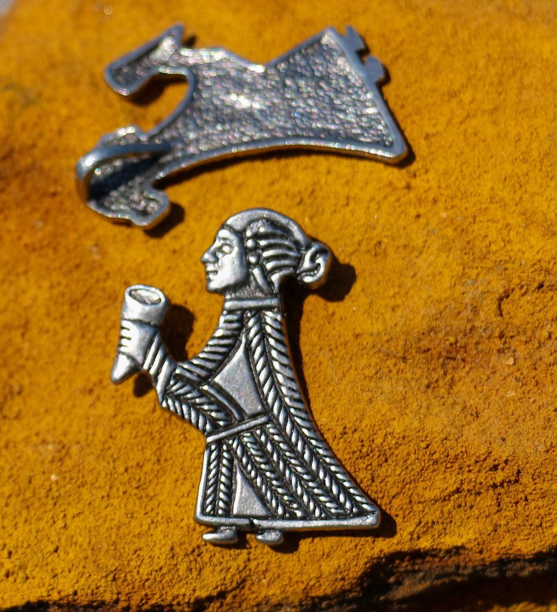 VALKYRIE Viking Pewter PENDANT Valkyrja Vikings Pagan Norse - Etsy