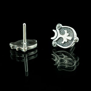 BELT RIVET Sterling Silver Early Middle Ages Fitting Medieval ...