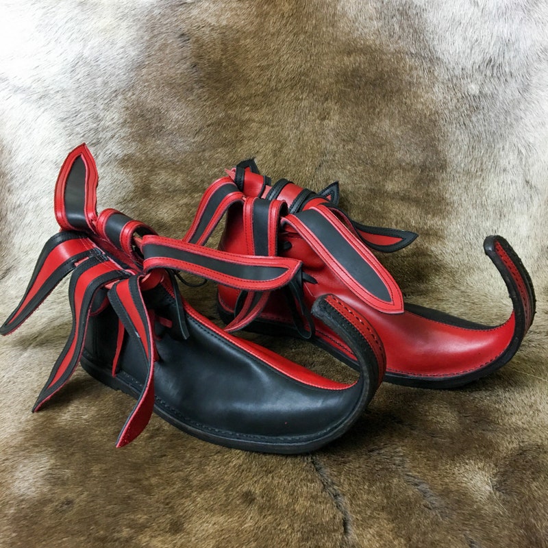 Medieval Jester Shoes - Etsy