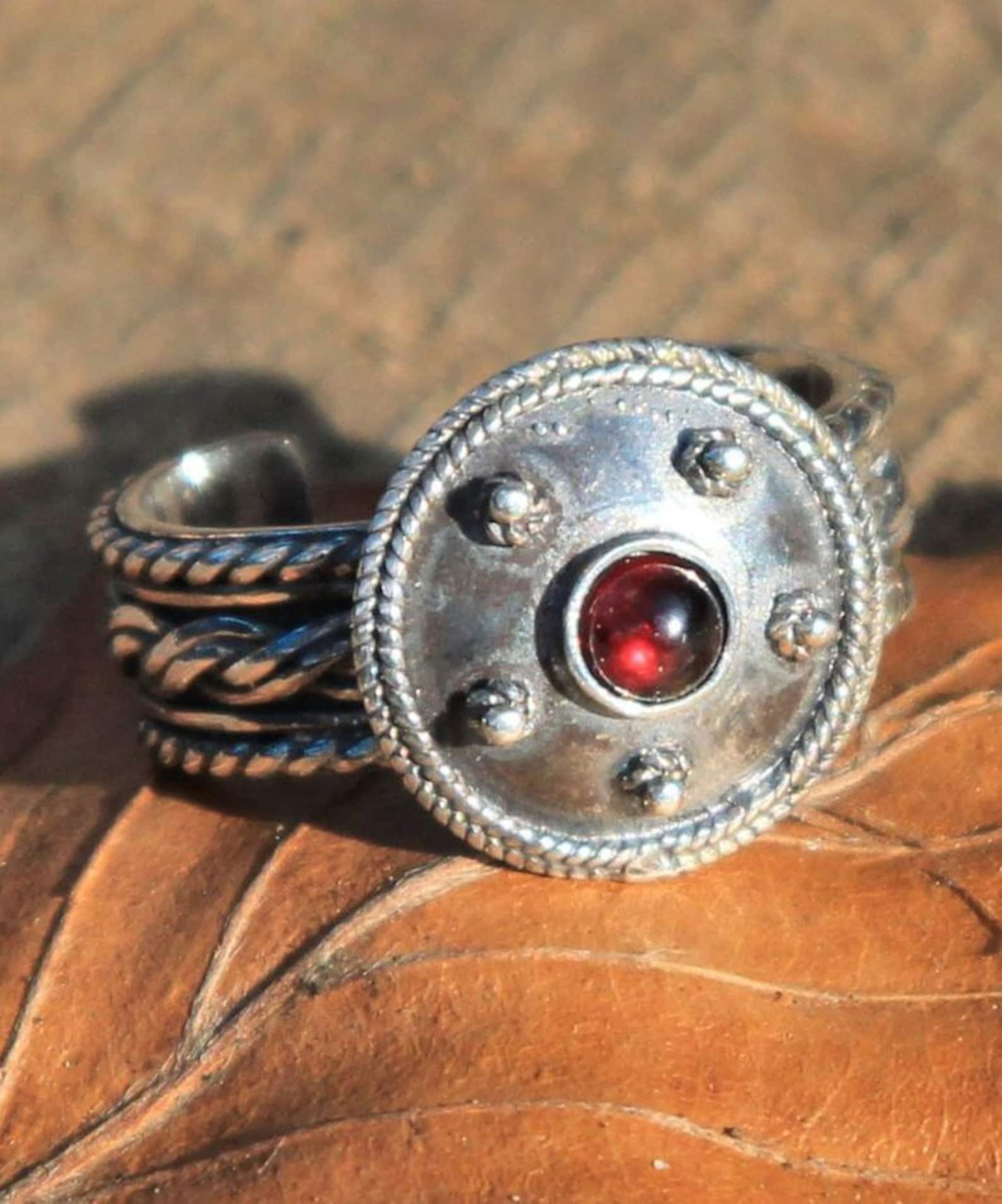 ANTICA ROMA Ancient Rome Sterling Silver Ring Jewel Jewelry - Etsy
